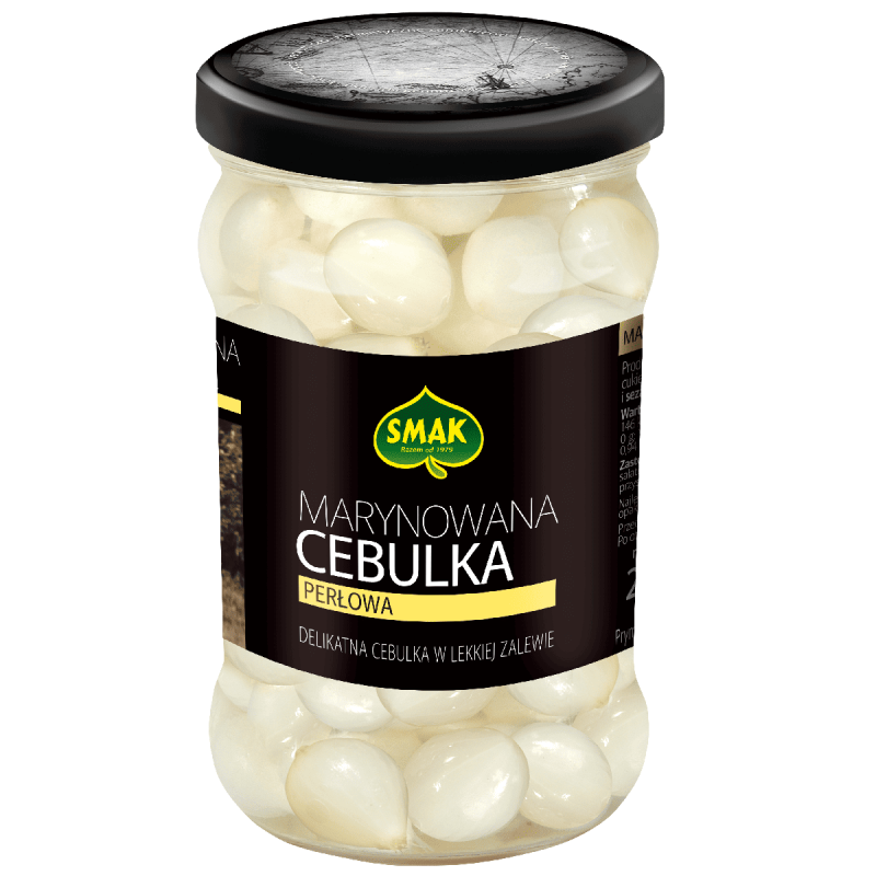 Cebulka perłowa marynowana 290 g Smak