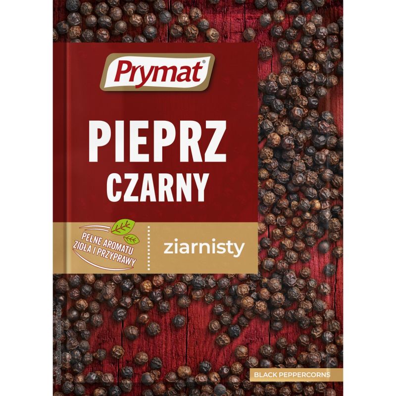 Pieprz czarny ziarnisty Prymat